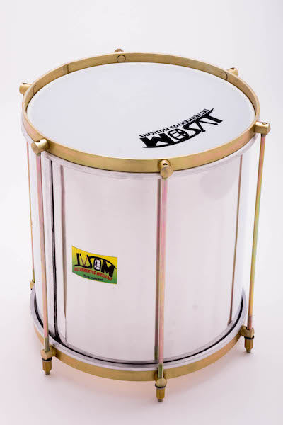 IVSOM Repique, aluminum shell, 10" x 12" – Go Samba | Brazilian Samba Drums